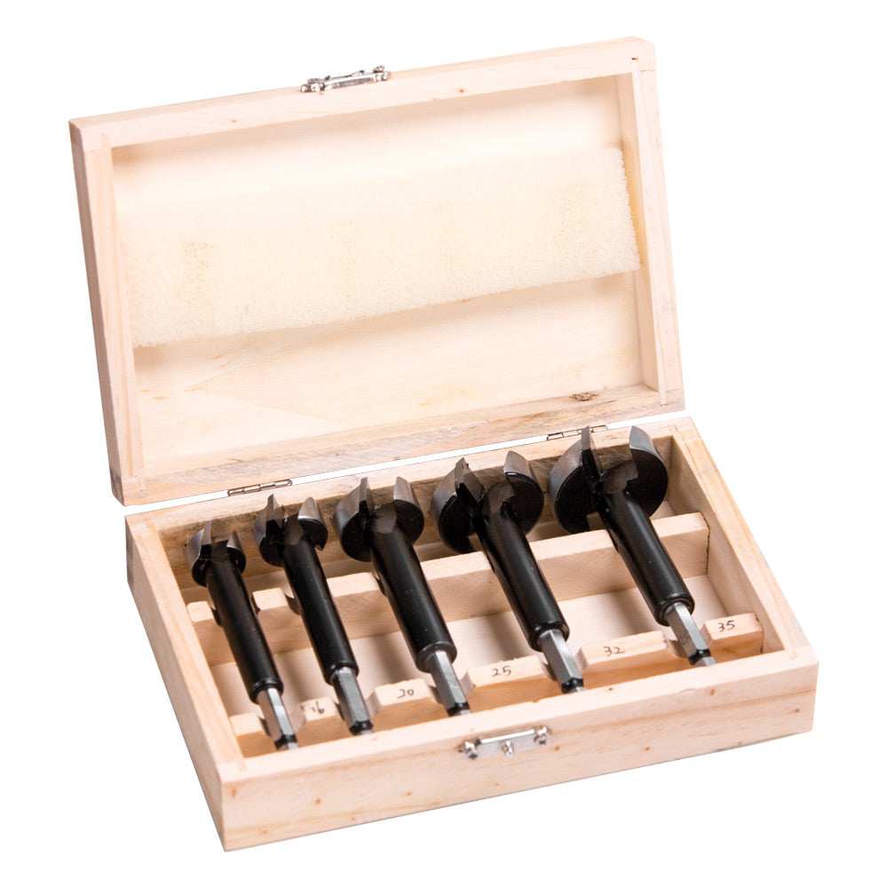 Carb-i-tool 5pc Metric TCT Forstner Bit Kit - (FB-5KIT TCT METRIC ...